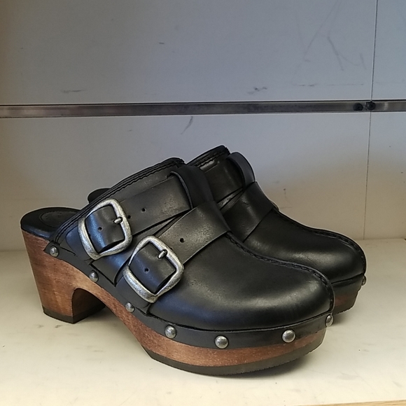 Ariat | Shoes | New Ariat 012075 Black Bridle Spur Leather Clog | Poshmark